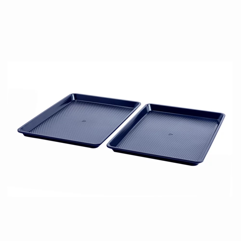 Blue Diamond 2-pc. Non-Stick 13X18"" Cookie Sheet, One Size, Blue Best ...