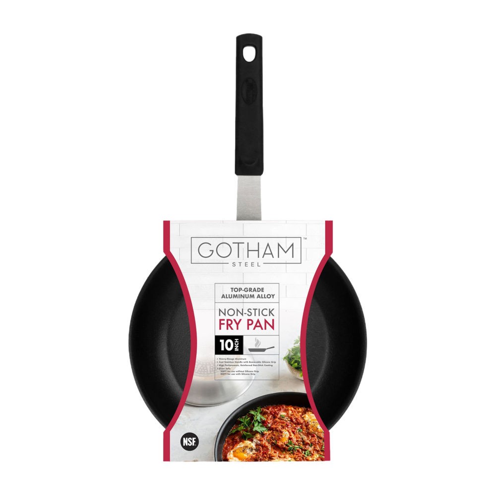Gotham Steel Pro Series NSF Nonstick 10"" Frying Pan with Removeable ...