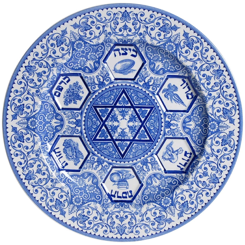 Spode Blue Room (Judaic Collection) Passover Seder Plate Best Deals and ...