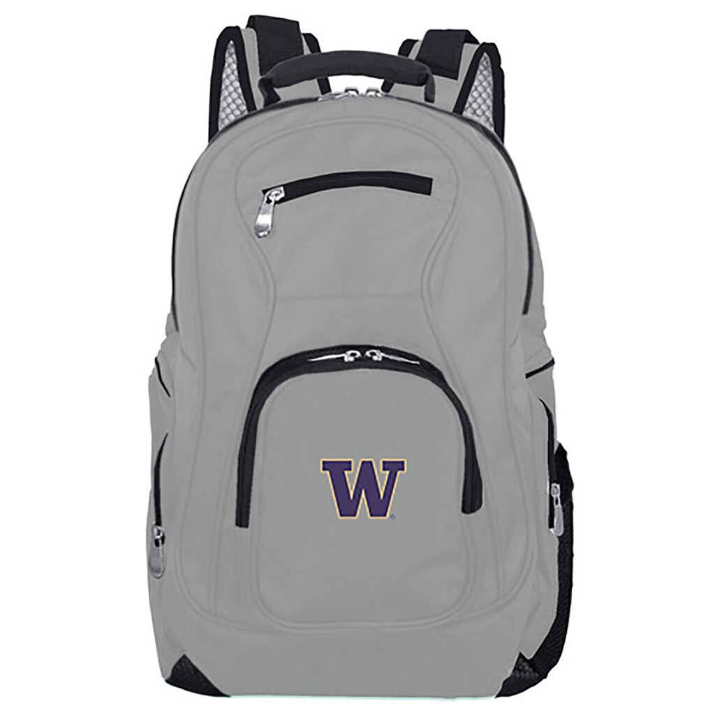 Washington Huskies Premium Laptop Backpack, Grey melhores ofertas e ...
