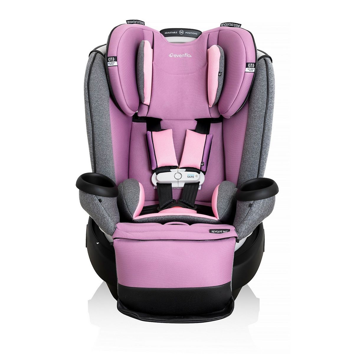 Evenflo GOLD Revolve 360 Extend All-in-One Rotational Car Seat with ...