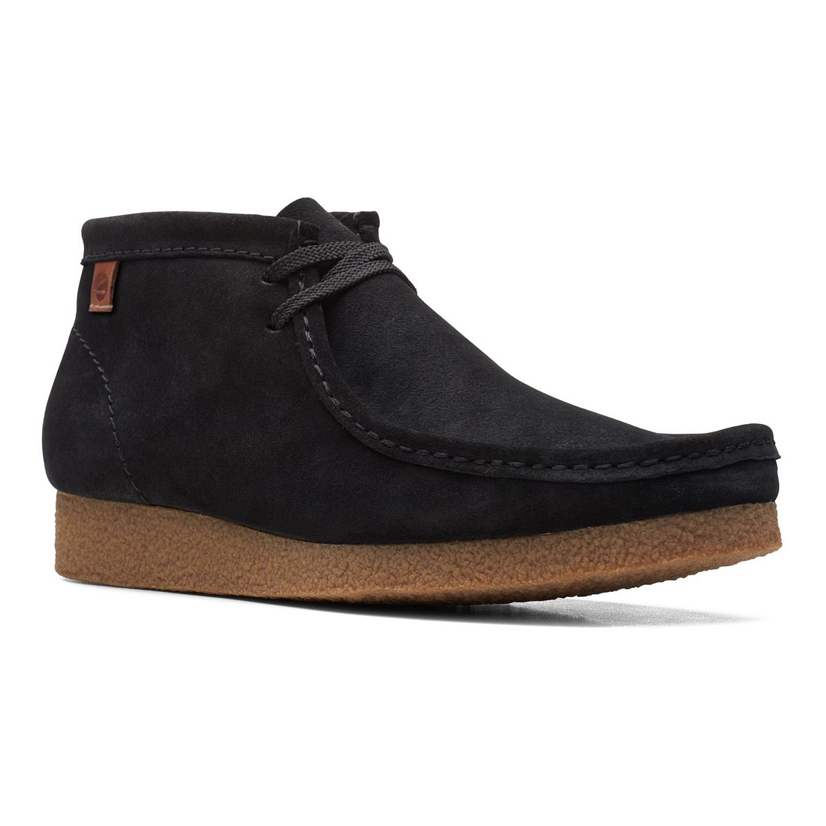 Clarks Shacre Men's Suede Chukka Boots, Size: 10.5, Black Best Deals ...