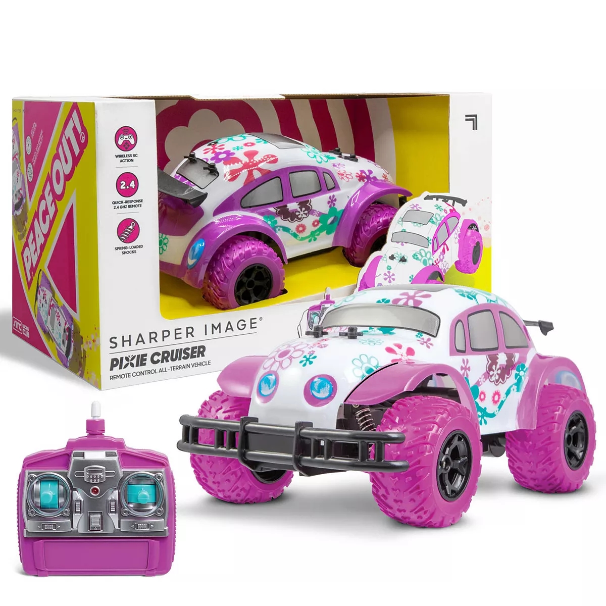 Sharper Image Pixie Cruiser RC Car with Off-Road Grip Tires Die besten ...