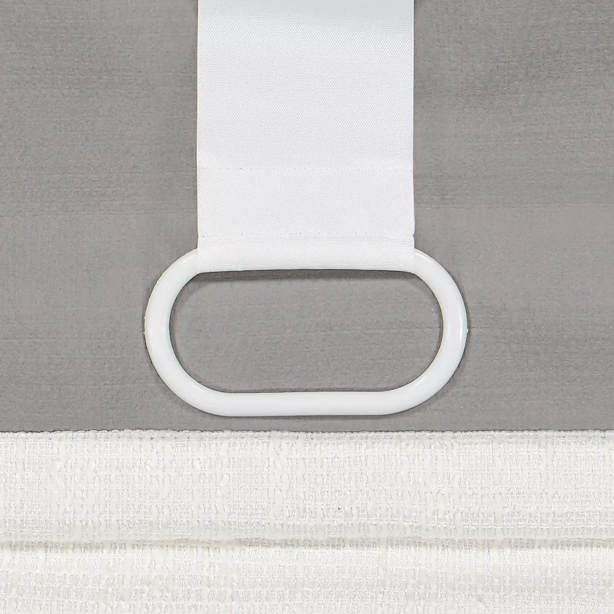 "eclipse Dean 100% Blackout Cordless Roman Shade 64"" Length, White ...