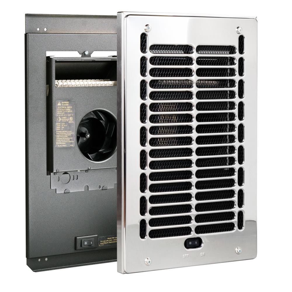 Cadet RBF Up to 1000-Watt 120-Volt Fan Heater (3.9-in L x 16.75-in H ...