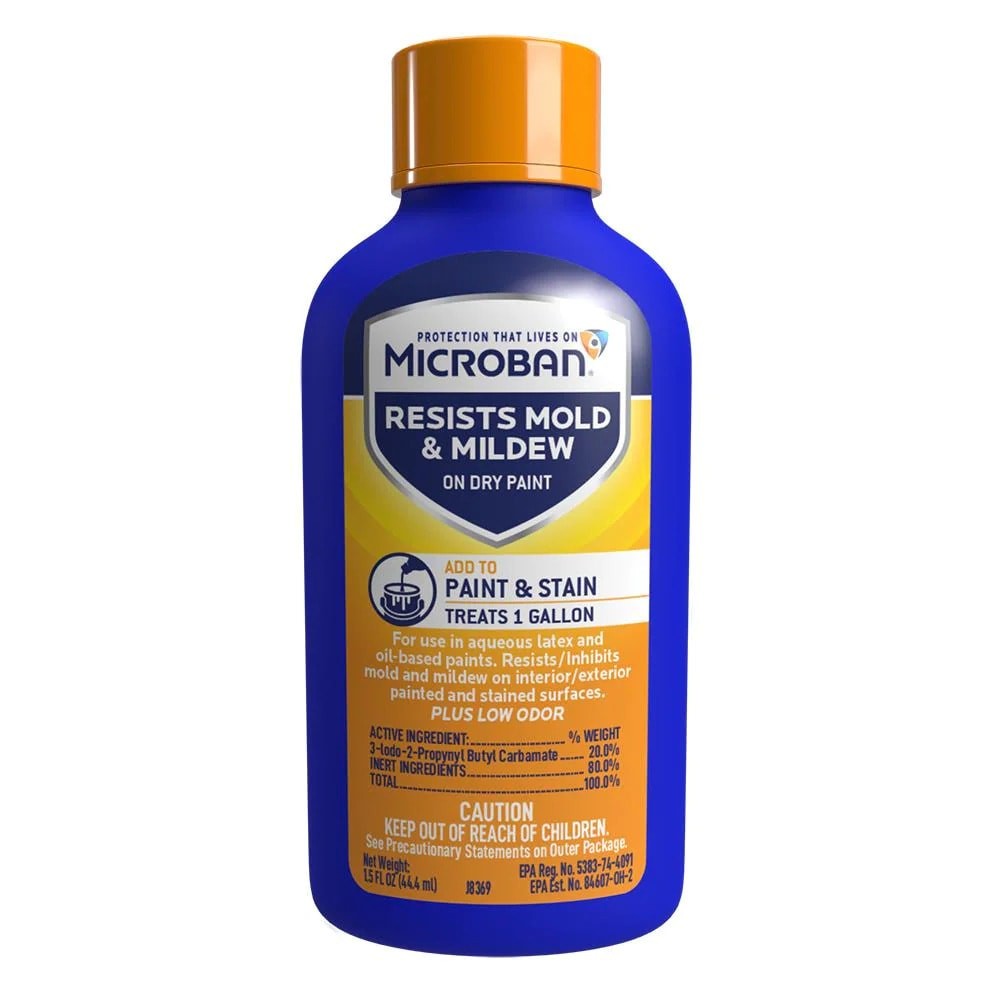 Microban Interior Paint mildewcide (Actual Net Contents: 1.5-Fluid Oz ...