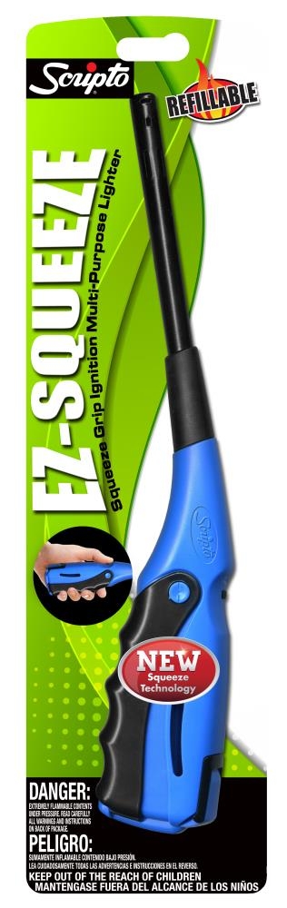 Scripto Ez Squeeze 1pk Refillable Lighter - Child Resistant, Adult ...
