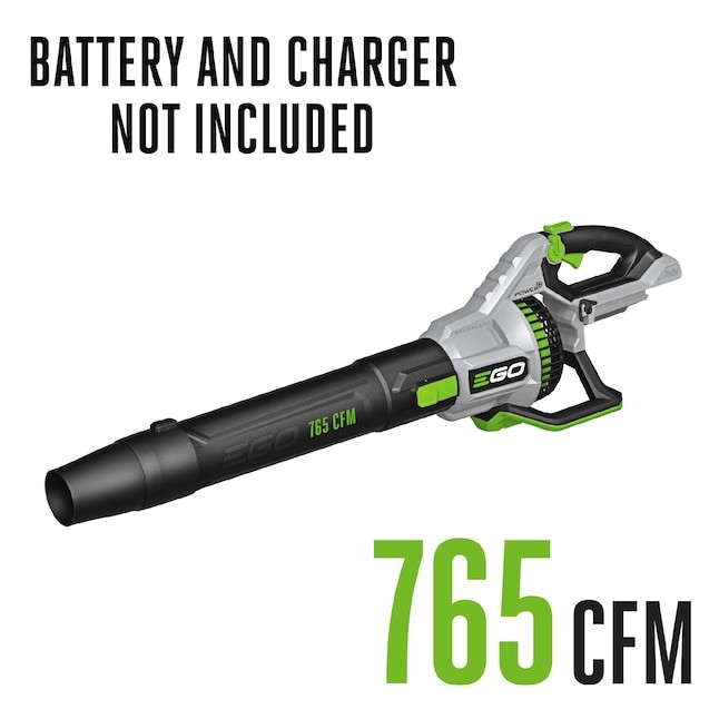 EGO POWER+ 56-volt 765-CFM 200-MPH Battery Handheld Leaf Blower ...