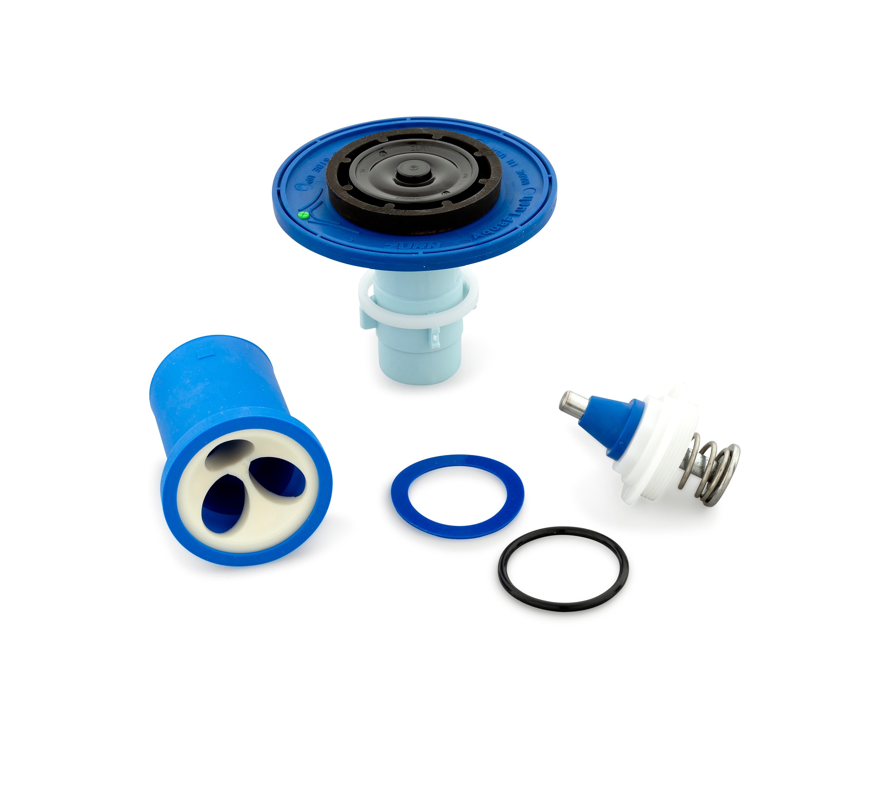 Zurn White/Blue Plastic Flush valve repair kit for Zurn AquaFlush Flush ...