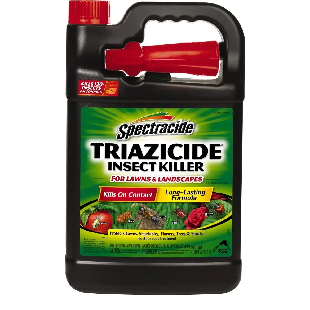 Spectracide 1-Gallon Triazicide for Lawns and Landscapes Insect Killer ...