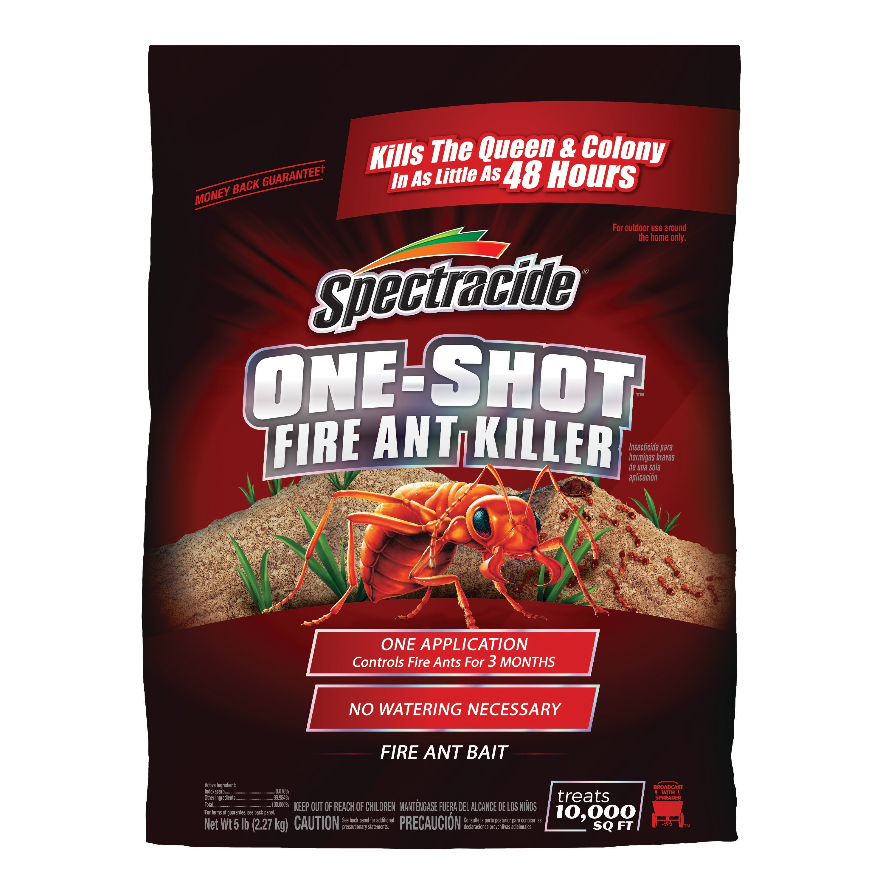 Spectracide 5-lb One-Shot Fire Ant Killer Fire Ant Bait | HG-96848 Best ...