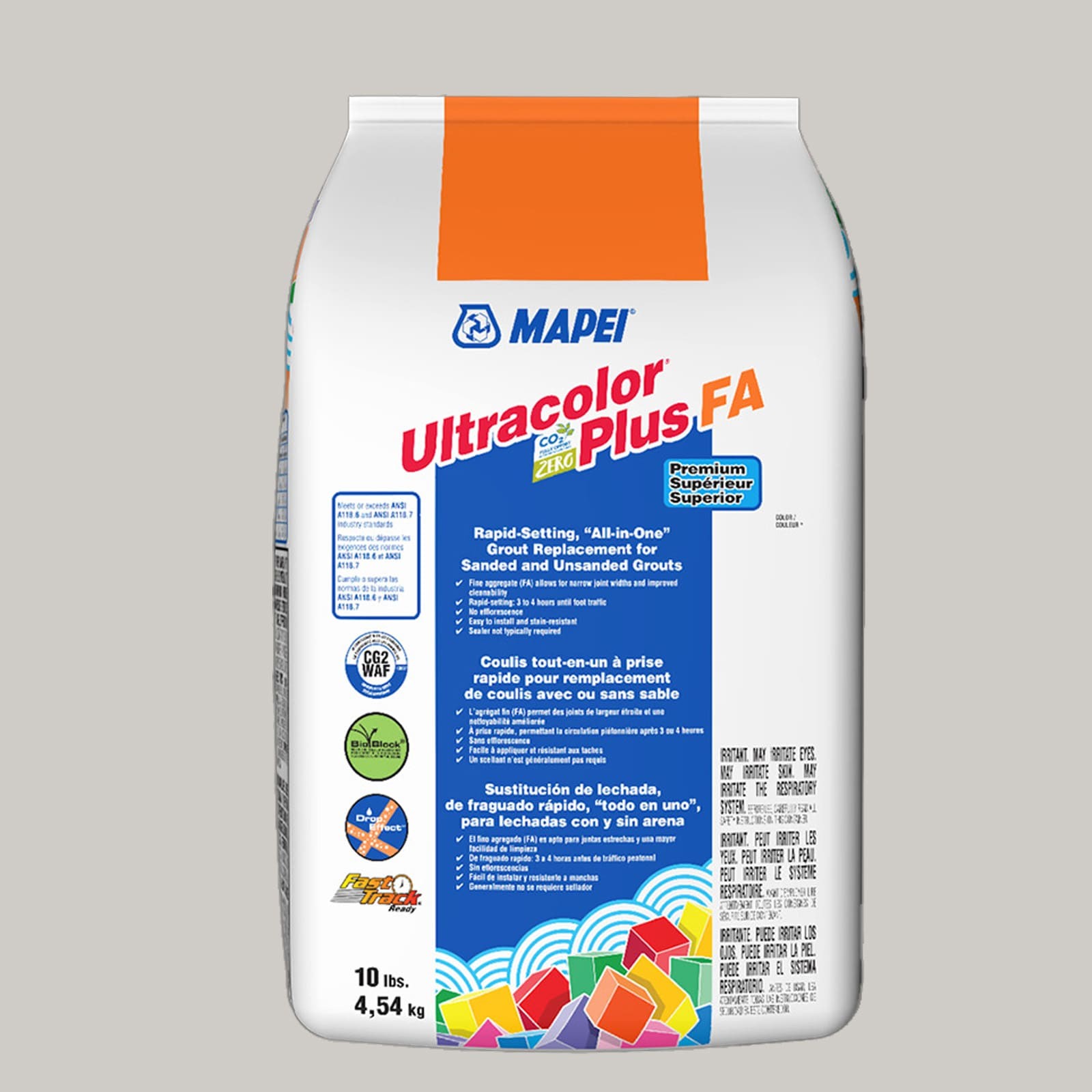 MAPEI Ultracolor Plus FA Frost #5077 All-in-one Grout (10-lb) in Gray ...
