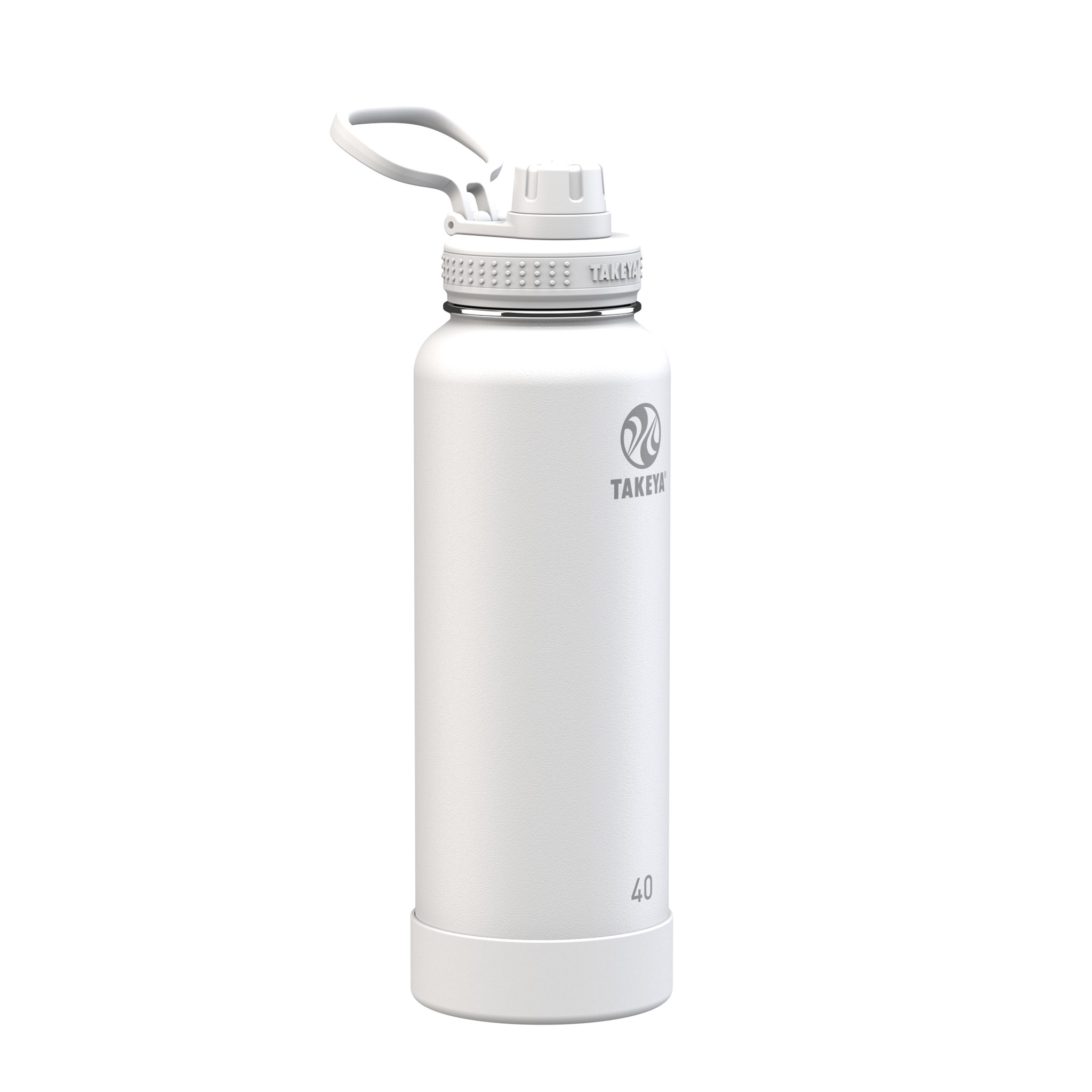Takeya 40-fl oz Stainless Steel Insulated Water Bottle - Arctic in ...