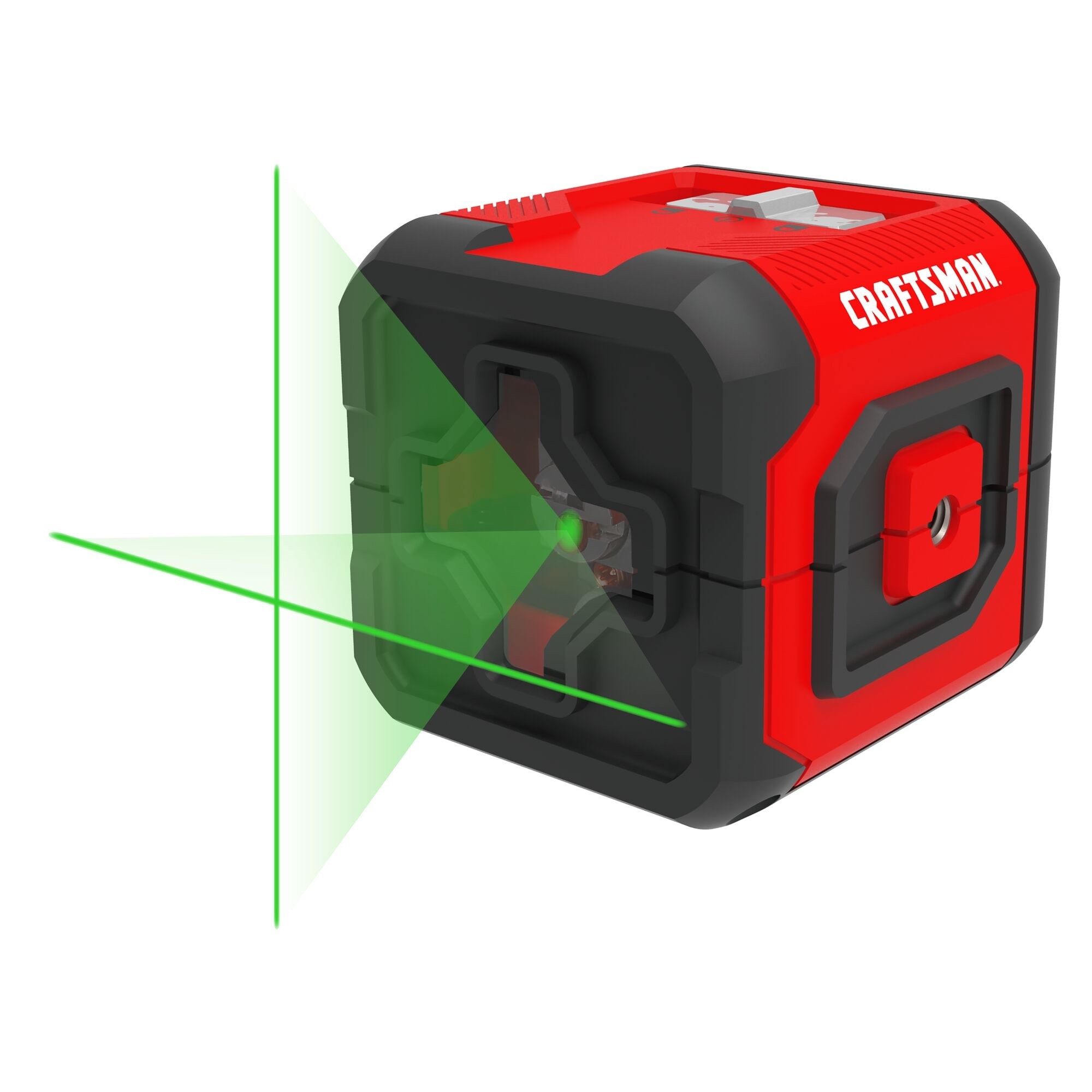 CRAFTSMAN Green 55-ft Self-Leveling Outdoor Cross Beam Line Generator ...