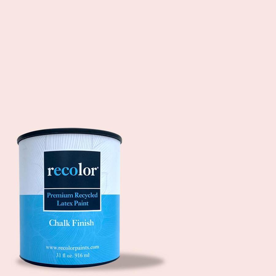 Recolor Paints Water-based Pre-tinted Posie Chalky Paint (1-quart ...