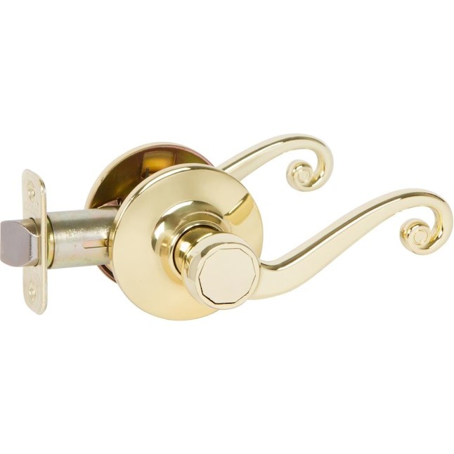 Delaney Hardware Delaney Callan Bright Brass Interior Hall/Closet ...