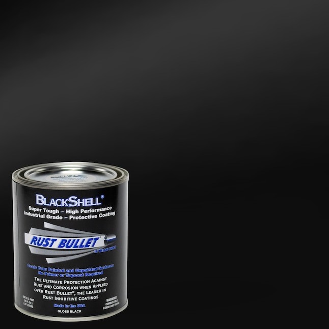 Rust Bullet BlackShell Rust Inhibitor Gloss BlackShell Gloss Black Oil ...
