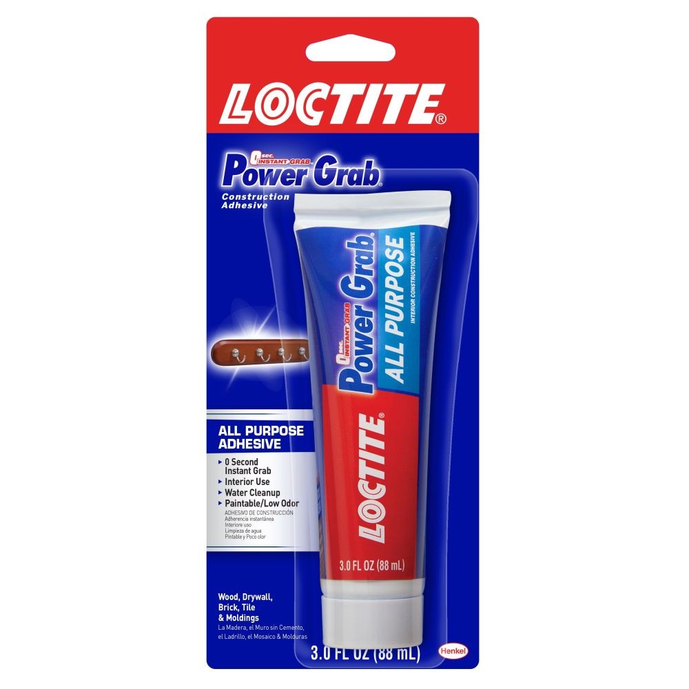 LOCTITE Power Grab White Multi-use Interior Construction Adhesive (3 ...