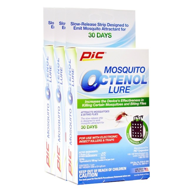 PIC PIC Octenol Mosquito Lure Outdoor Mosquito Repellent Refill (3-Pack ...