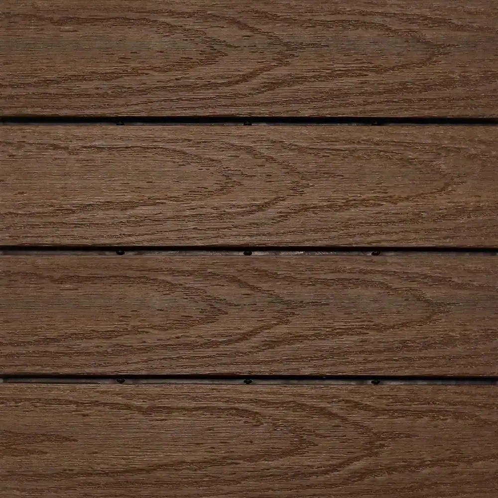 NewTechWood 12-in x 12-in 10-Pack Brazilian Ipe Prefinished Composite ...