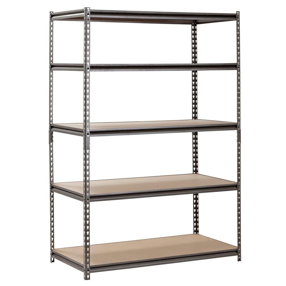 edsal Muscle Rack Steel Heavy Duty 5 -Tier Utility shelving unit ( 48 ...