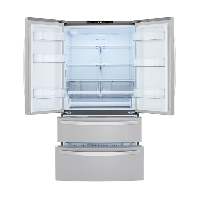 Lg 26.9 Cu. Ft. 4-Door French-Door Refrigerator - Lmws27626S at ...