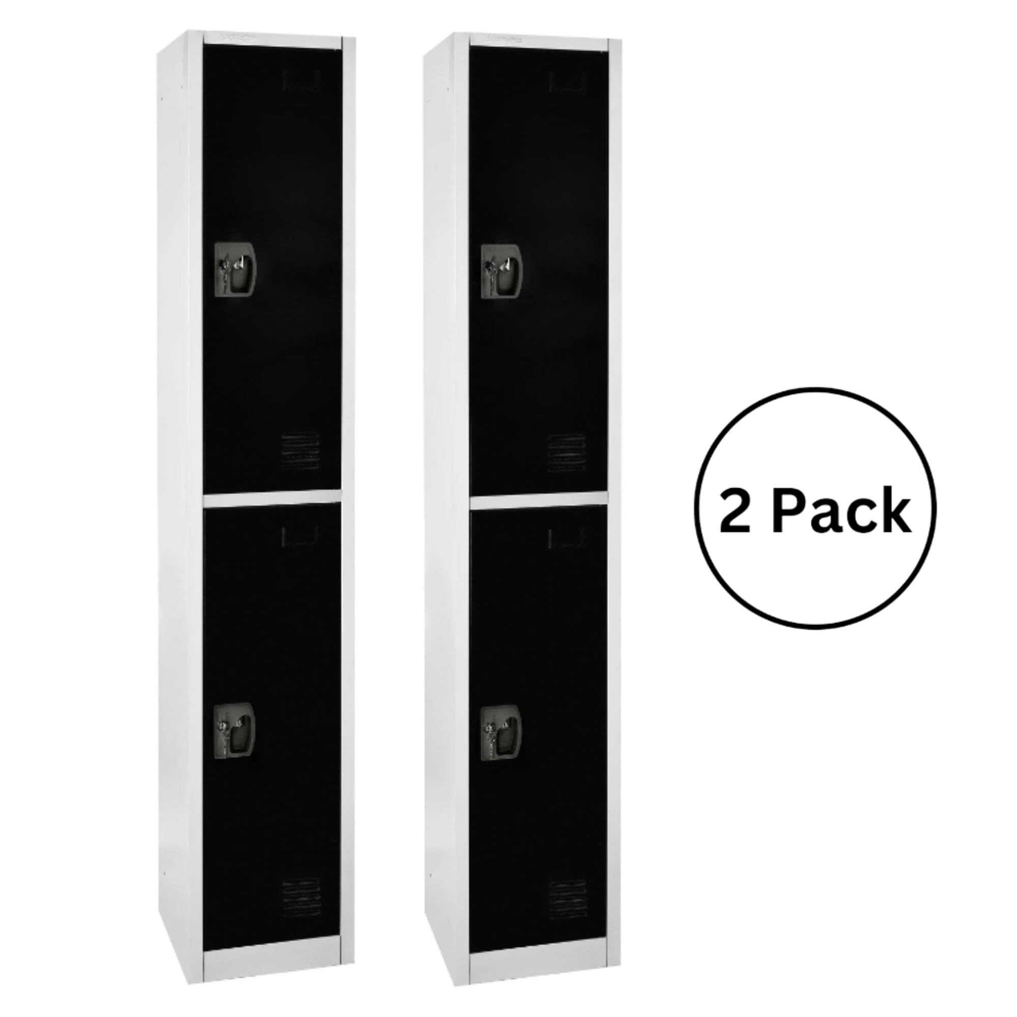 AdirOffice 629 Series Set of 2 12-in W x 72-in H x 12-in D Steel Full ...