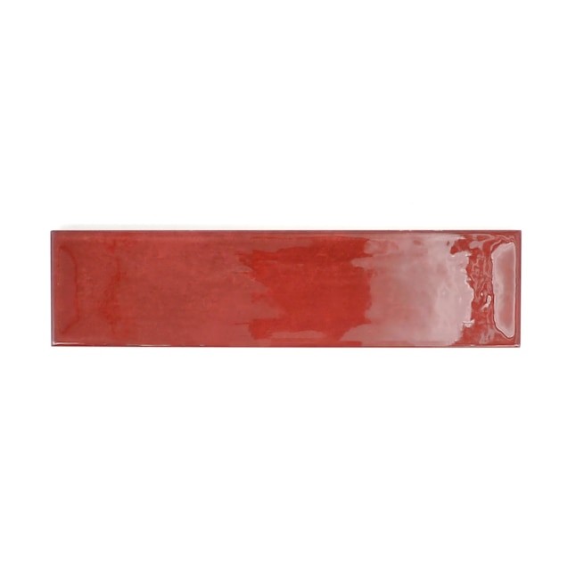 Emser Raku 25-Pack Ruby 3-in x 12-in Glossy Ceramic Brick Look Wall ...