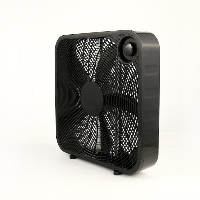 Utilitech 20-in 3-Speed Indoor Black Box Fan | FB50-16HB Best Deals and ...