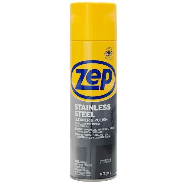 Zep Stainless steel cleaner 14-oz Citrus Stainless Steel Cleaner ...