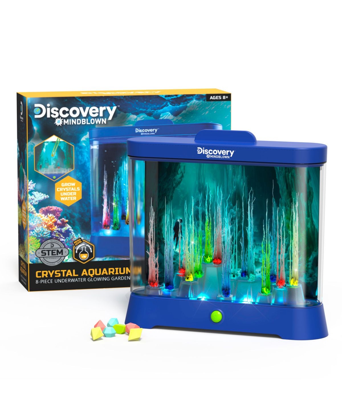 Crystal Aquarium 8-Pc. Set Deals and Price History at JoinHoney.com | Honey