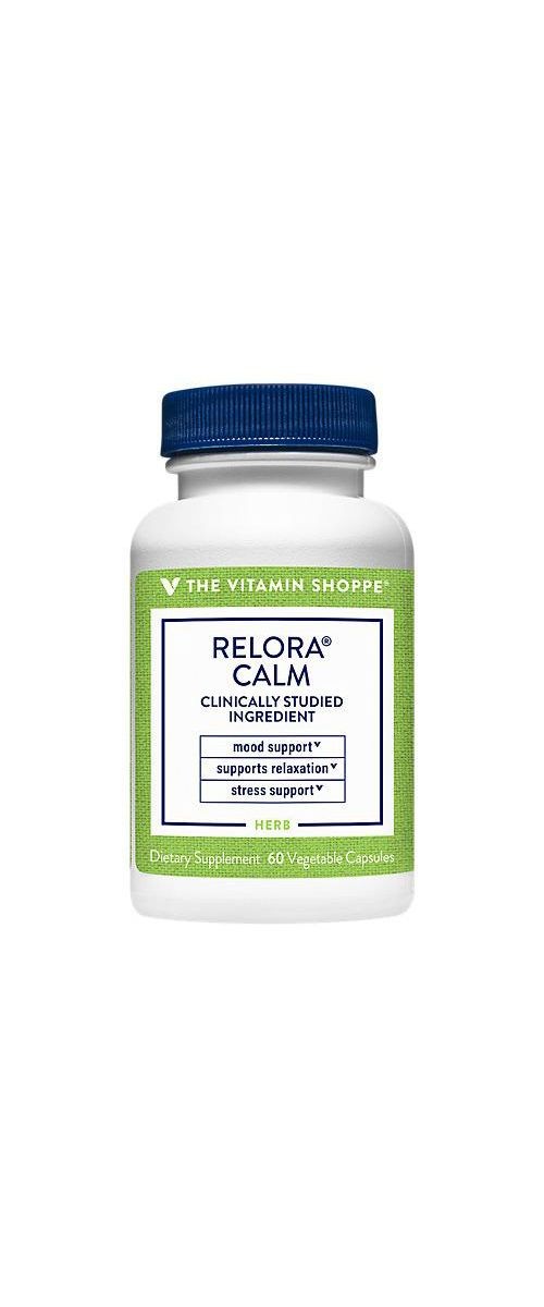 Relora Calm - Supports Relaxation, Mood & Stress (60 Vegetarian ...