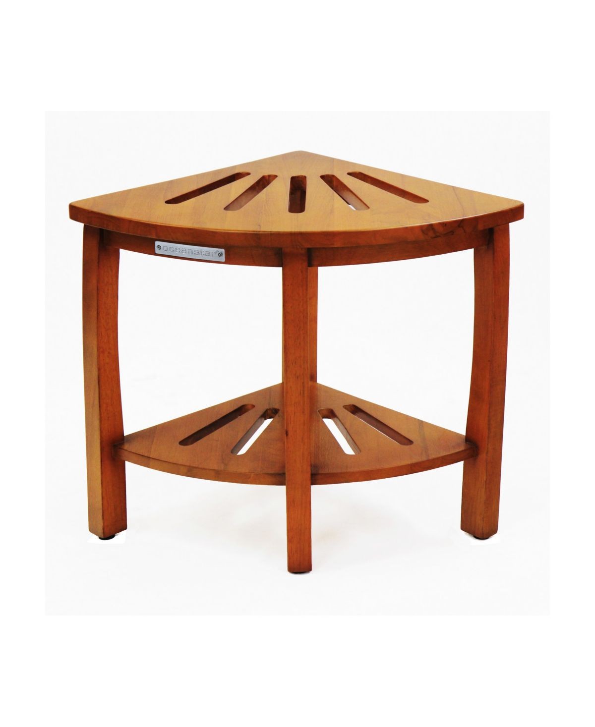 Corner Spa Shower Bench Seat with Storage Shelf Deals and Price History ...