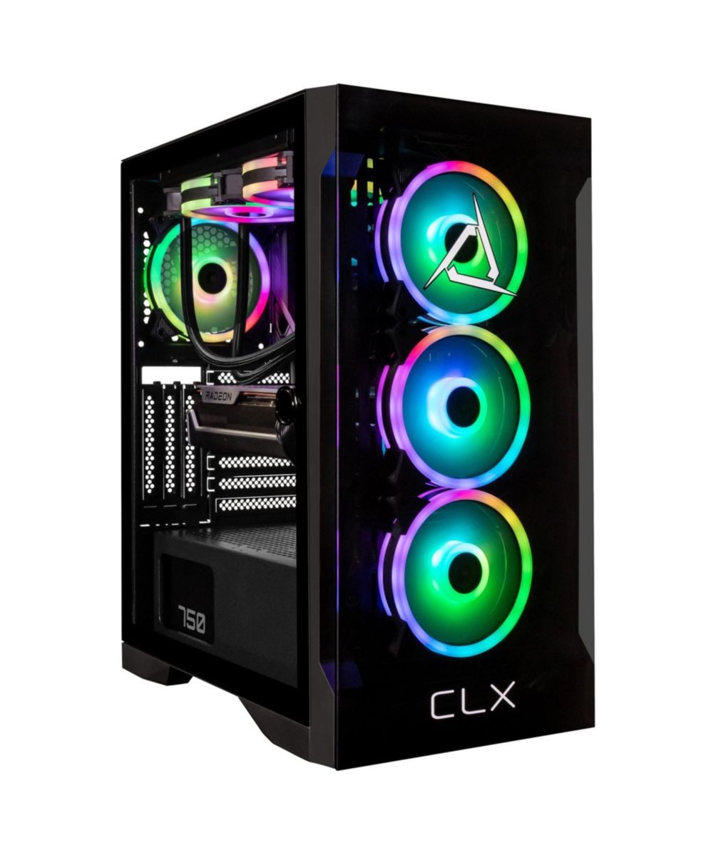 Clx Set Gaming Desktop - Liquid Cooled Amd Ryzen 7 7700X 4.5GHz 8-Core ...