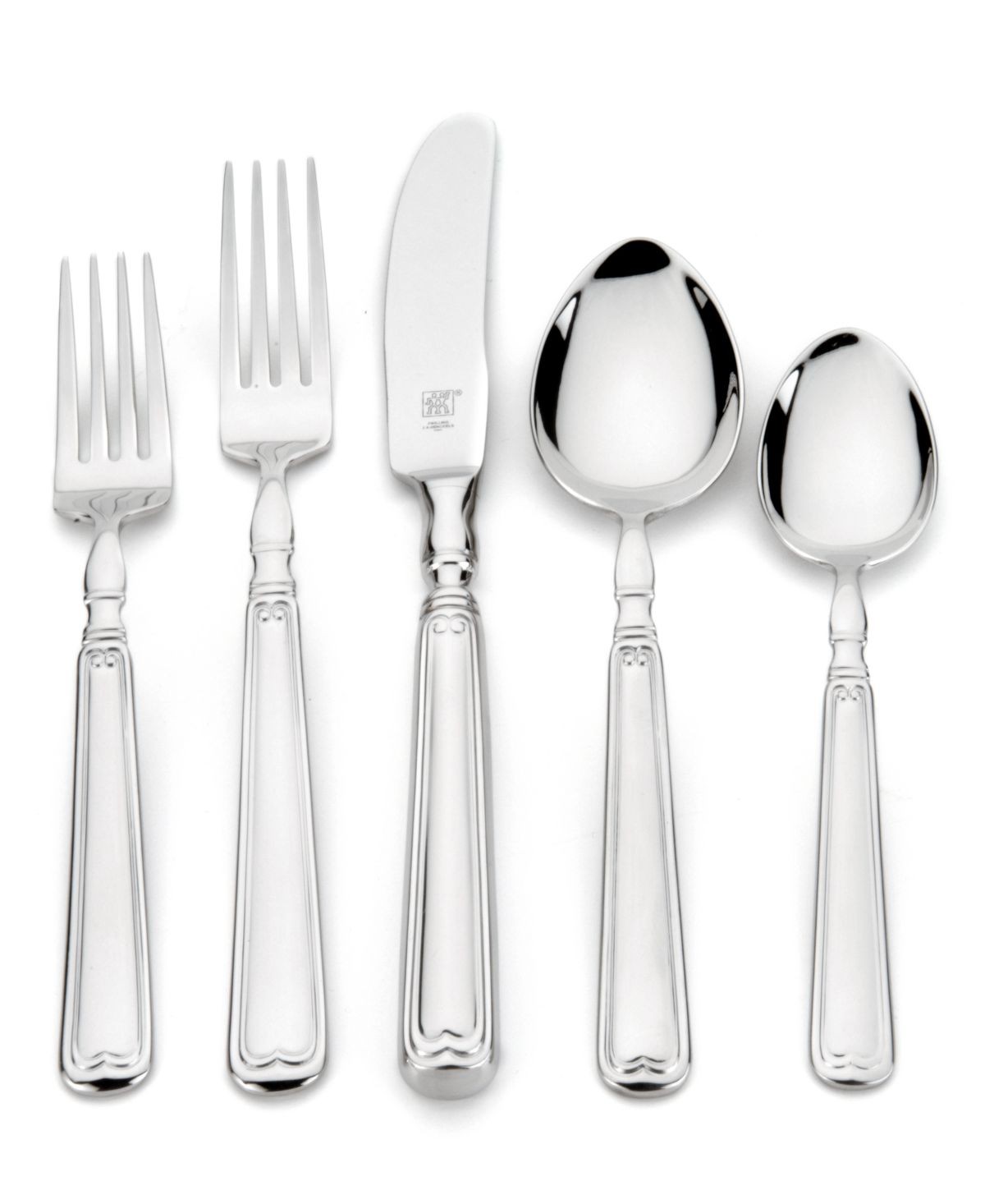 Zwilling Vintage 1876 18/10 Stainless Steel 45-Pc. Flatware Set ...