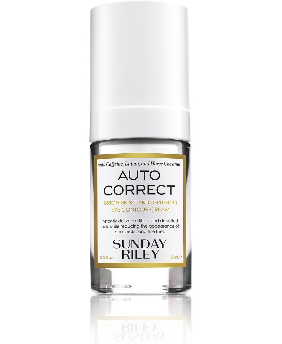 Sunday Riley Auto Correct Brightening & Depuffing Eye Contour Cream, 0. ...