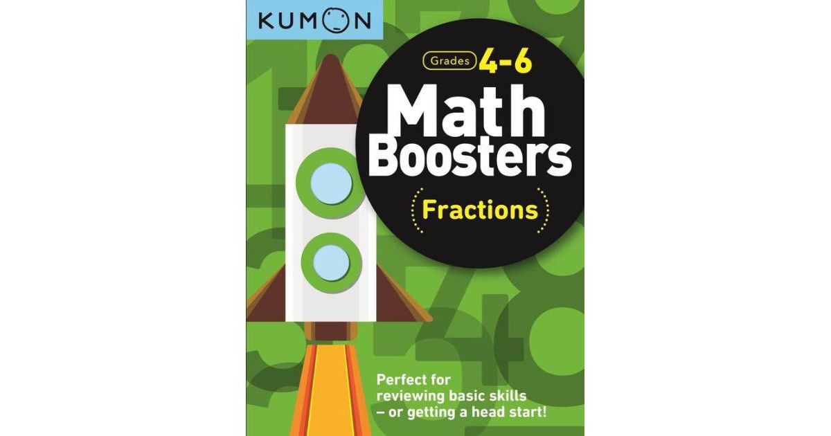 Math Boosters- Fractions by KUMON PUBLISHING NORTH AMERICA Deals and ...