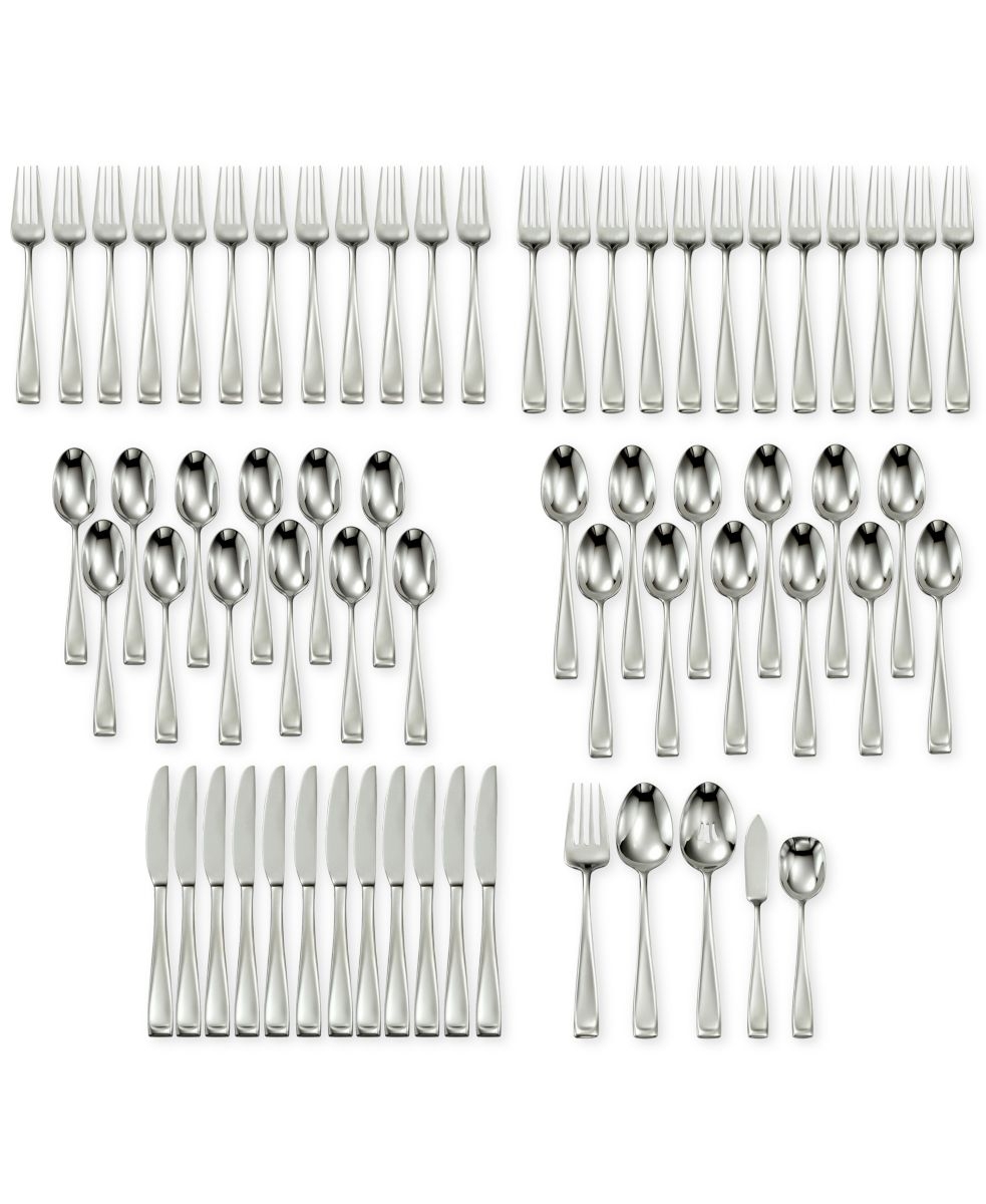Oneida Moda 65-Pc Flatware Set Deals and Price History at JoinHoney.com ...