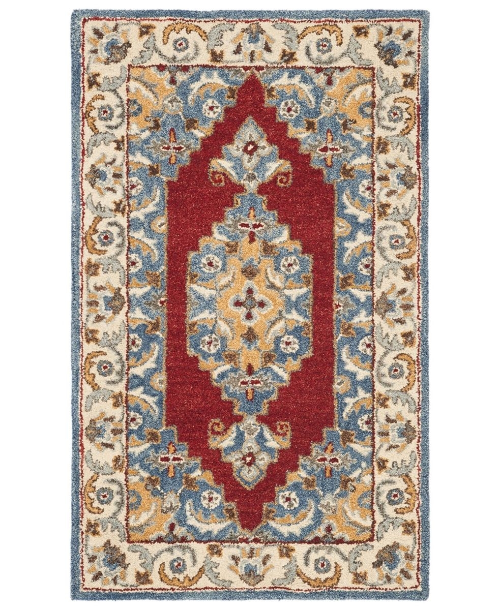 Antiquity At505 Blue and Red 8' x 10' Area Rug Best Deals and Price ...