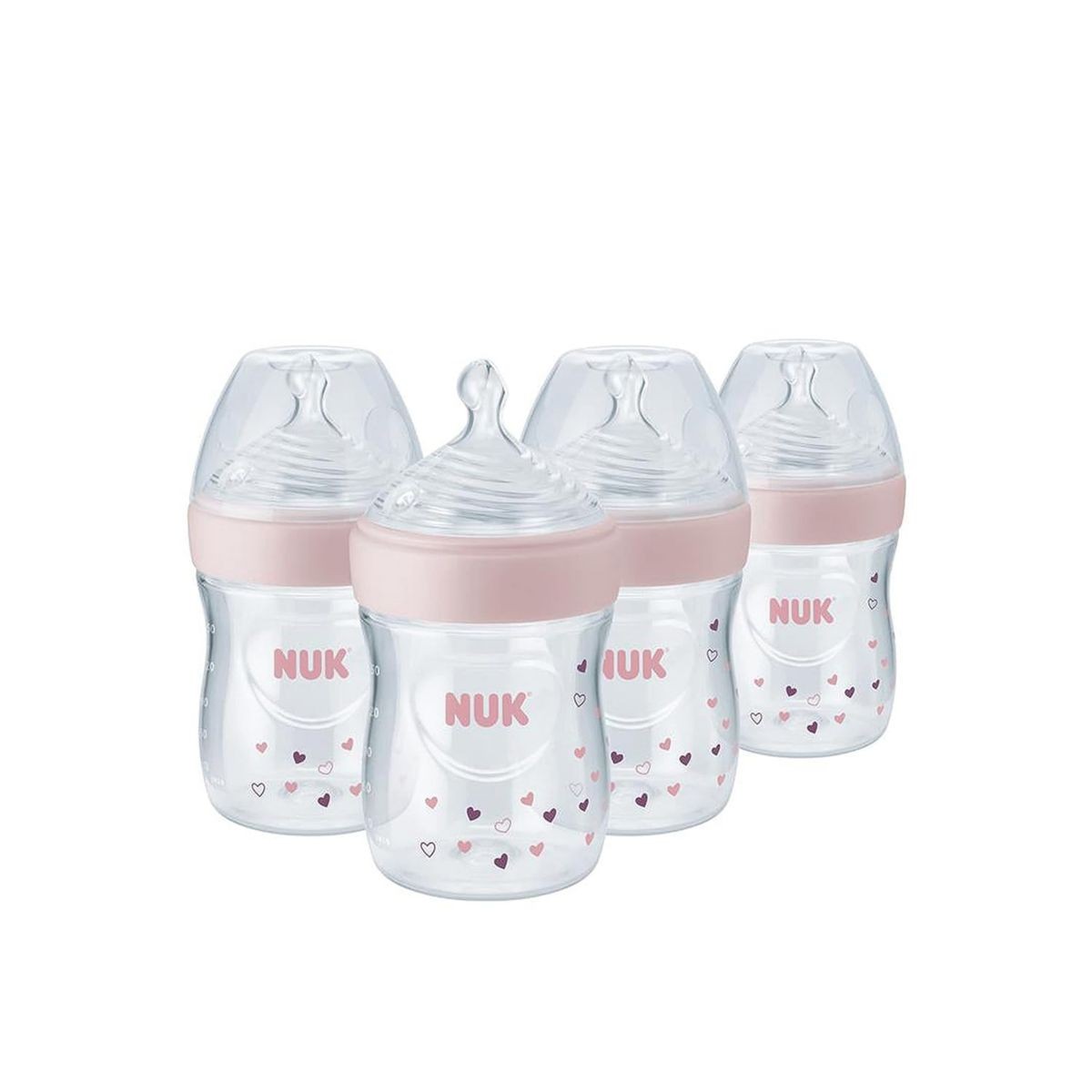 Simply Natural Baby Bottles, 5 Oz, 4 Pack, Pink Hearts Best Deals and ...