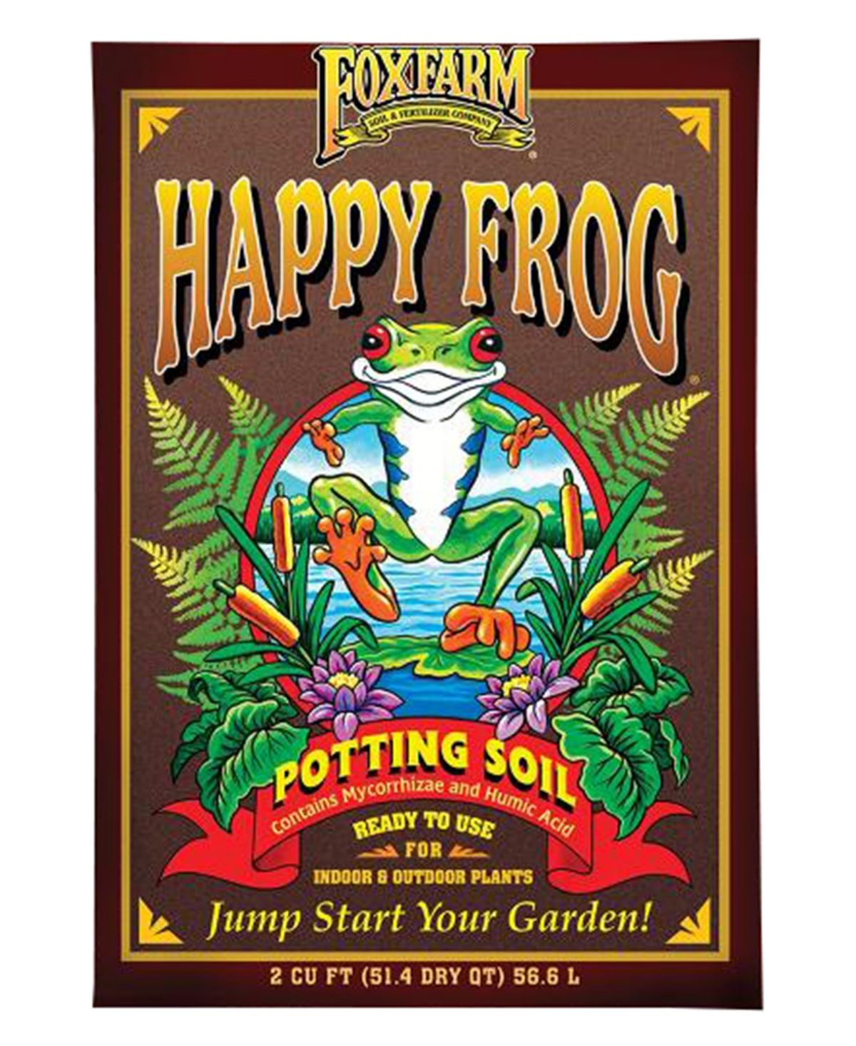 Fox Farm FX14047 Happy Frog Potting Soil, 2-Cubic Feet Best Deals and ...