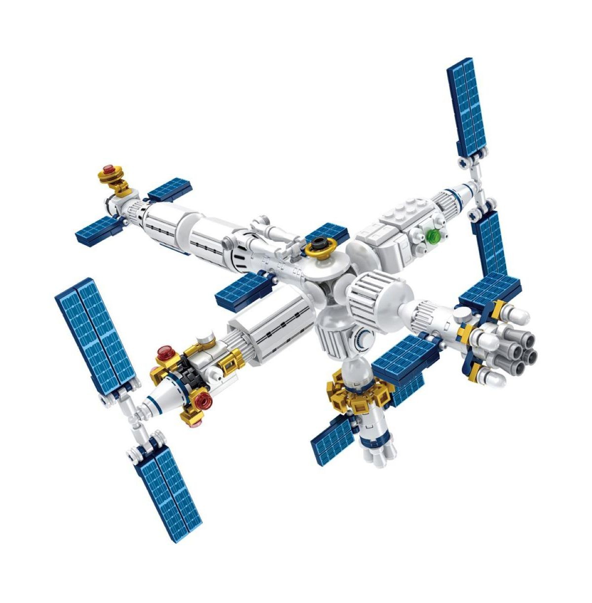 Aerospace Series Space Station Building Block Set - 573 Pcs Best Deals ...