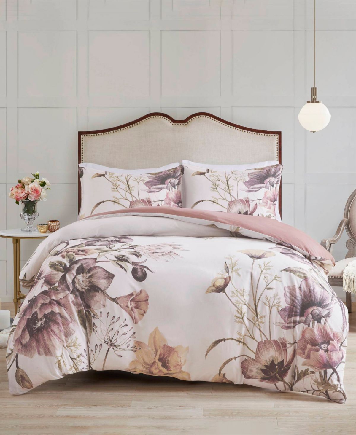 Cassandra Cotton 3-Pc. Duvet Cover Set, Full/Queen Deals and Price ...