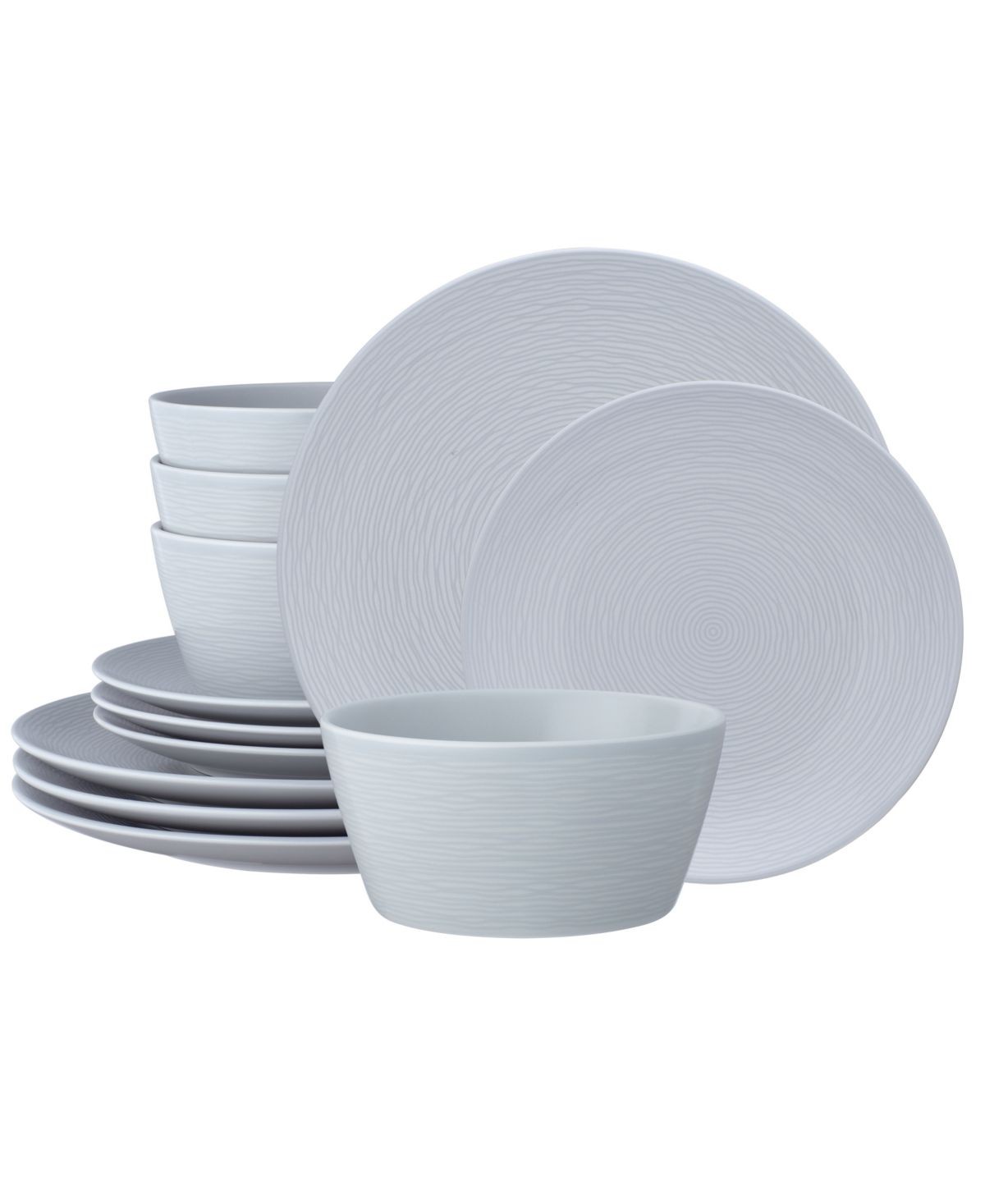 Colorscapes Swirl Coupe 12 Piece Dinnerware Set, Service For 4 Deals ...