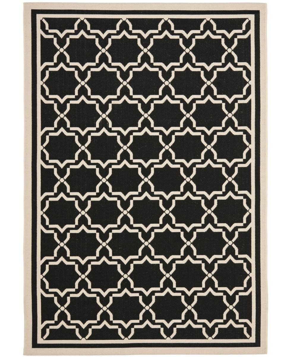 Courtyard CY6916 Black and Beige 4' x 5'7" Outdoor Area Rug Best Deals ...