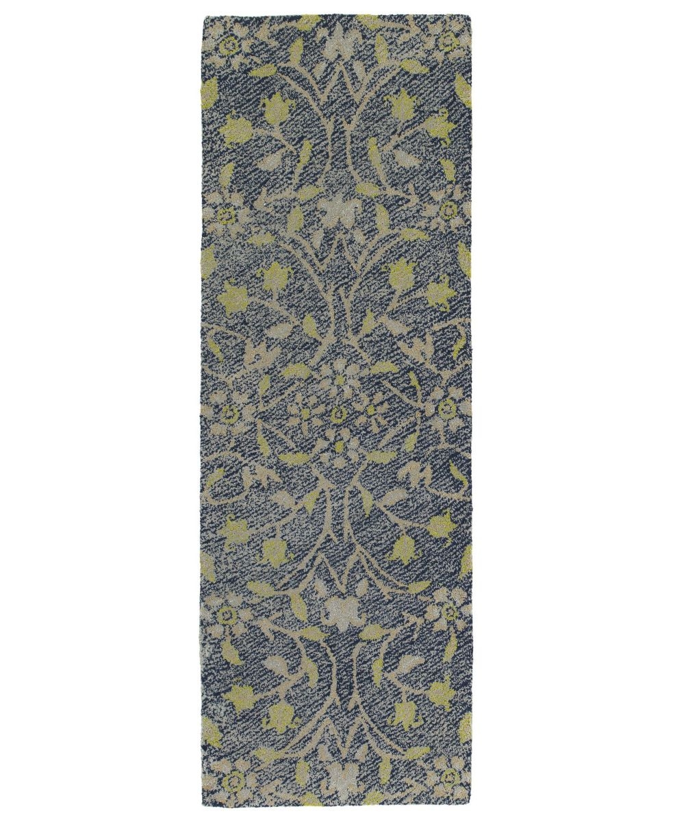 Kaleen Weathered WTR04-22 Navy 3' x 10' Runner Rug - Navy Deals and ...