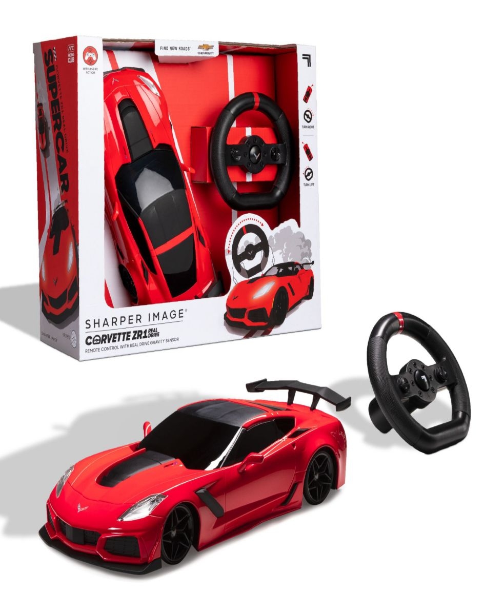 Sharper Image Toy Rc Corvette ZR1 Real Drive Gravity Sensor Remote ...