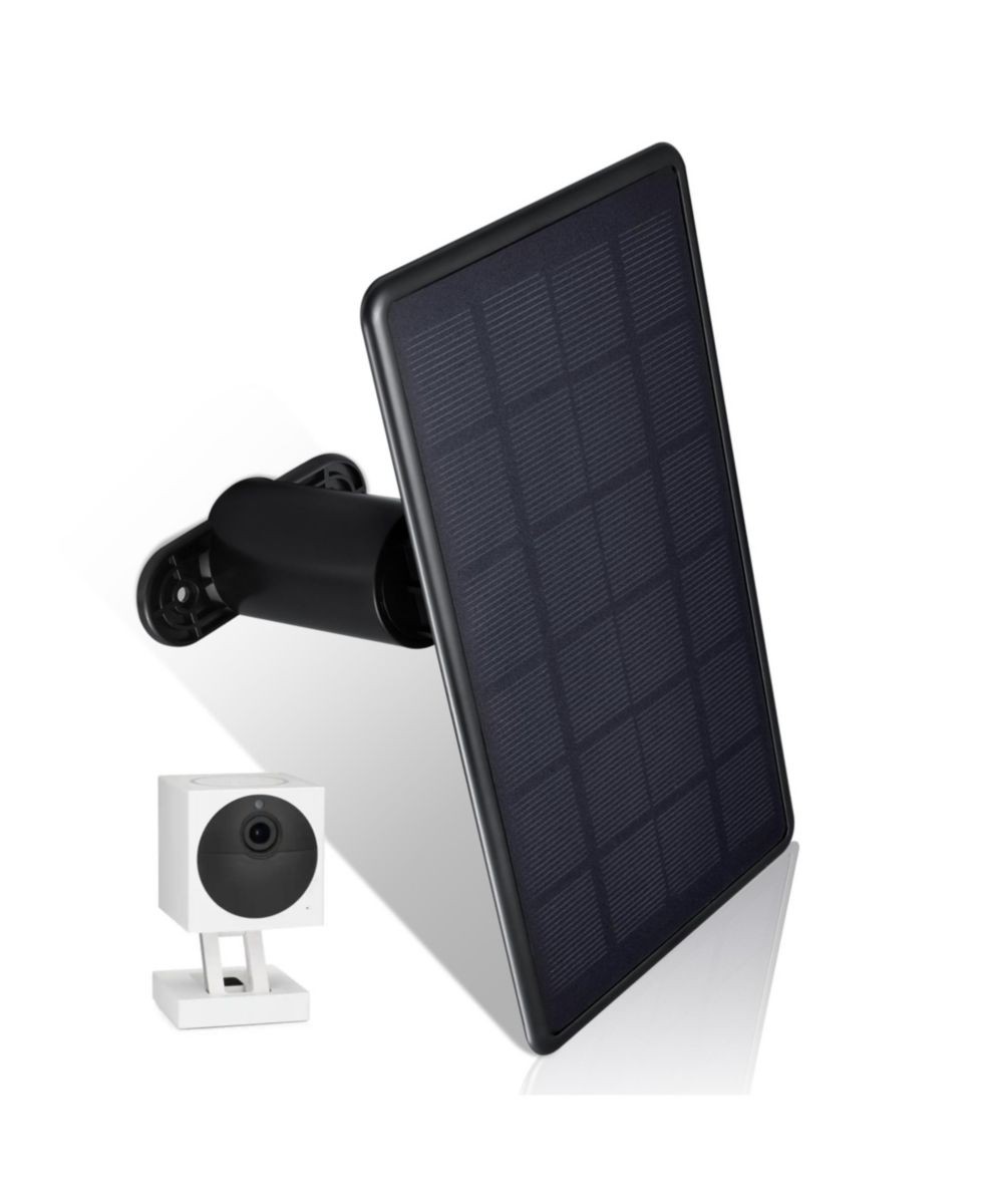 Solar Panel Compatible with Wyze Cam Outdoor - Plug in and Power Your ...