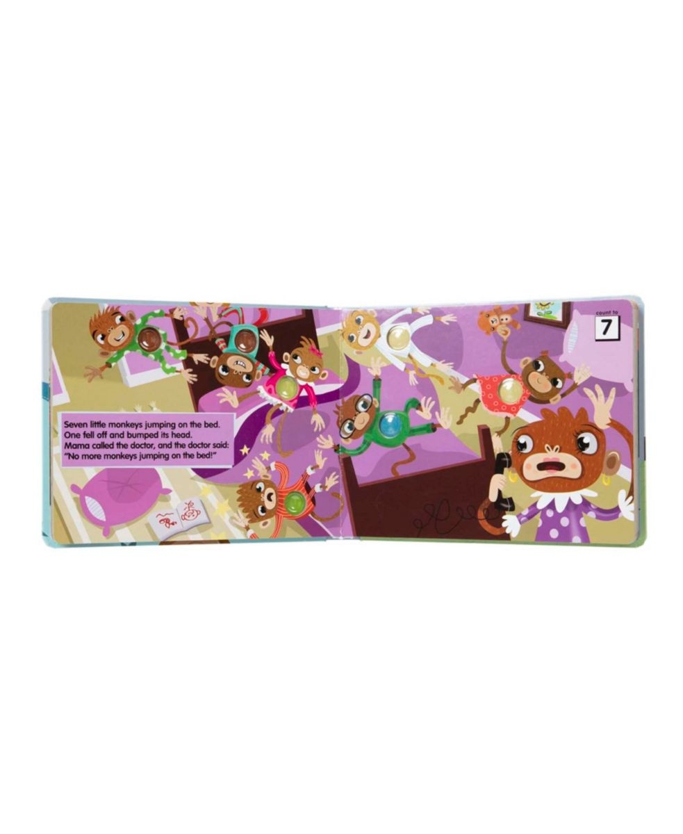 Melissa Doug Children's Book - Poke-a-Dot: 10 Little Monkeys Board Book ...