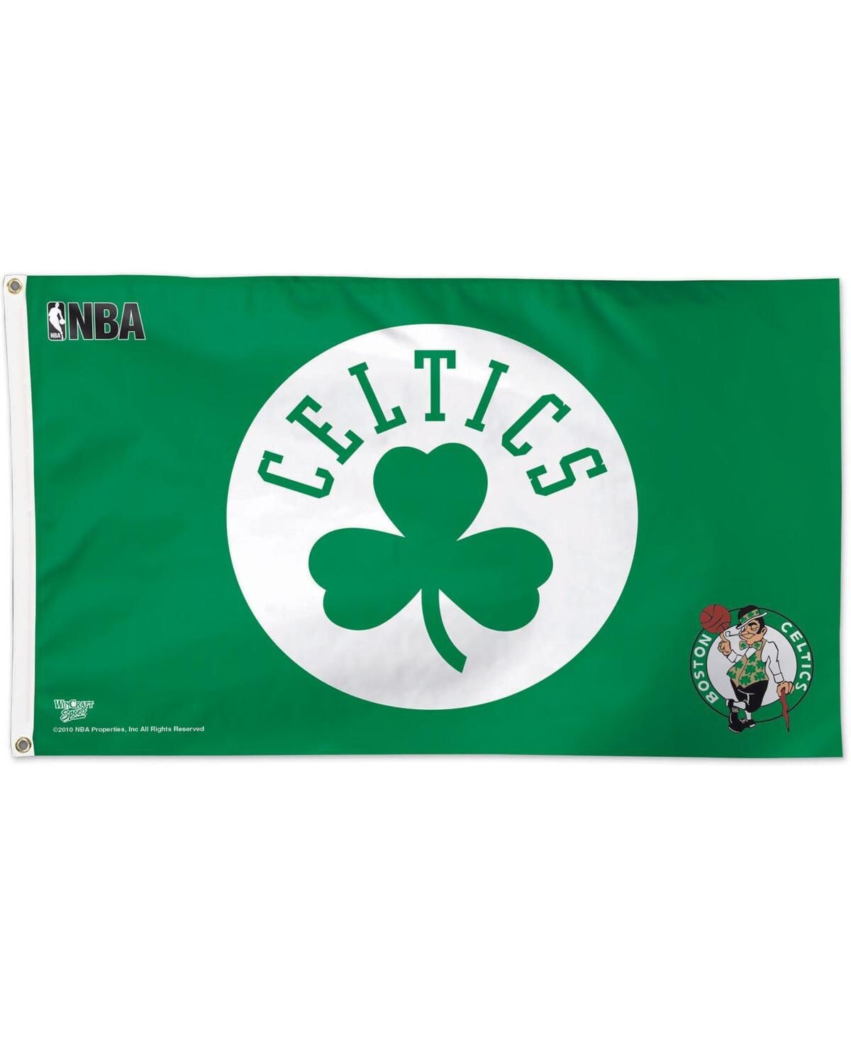 Boston Celtics Single-Sided 3' x 5' Deluxe Team Logo Flag Best Deals ...